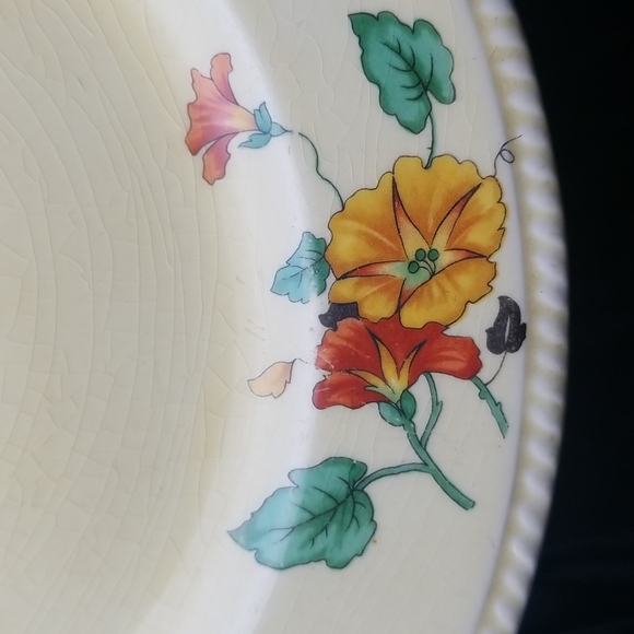 unknown | Dining | Uranium Glazed Pottery Dinner Plates | Poshmark